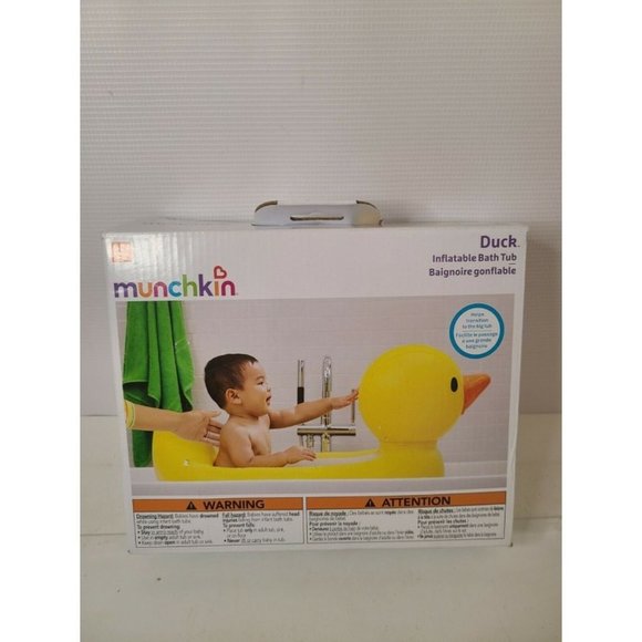 Munchkin | Bath, Skin & Hair | Munchkin Inflatable Safety Duck Tub Bath ...